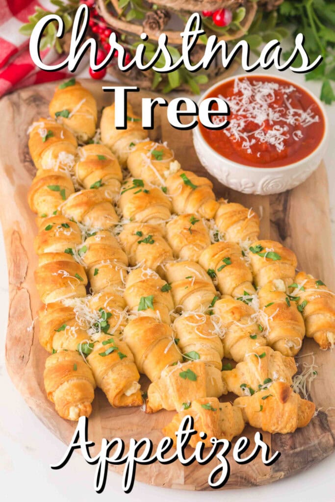Christmas Tree Appetizer - Baking Up Love