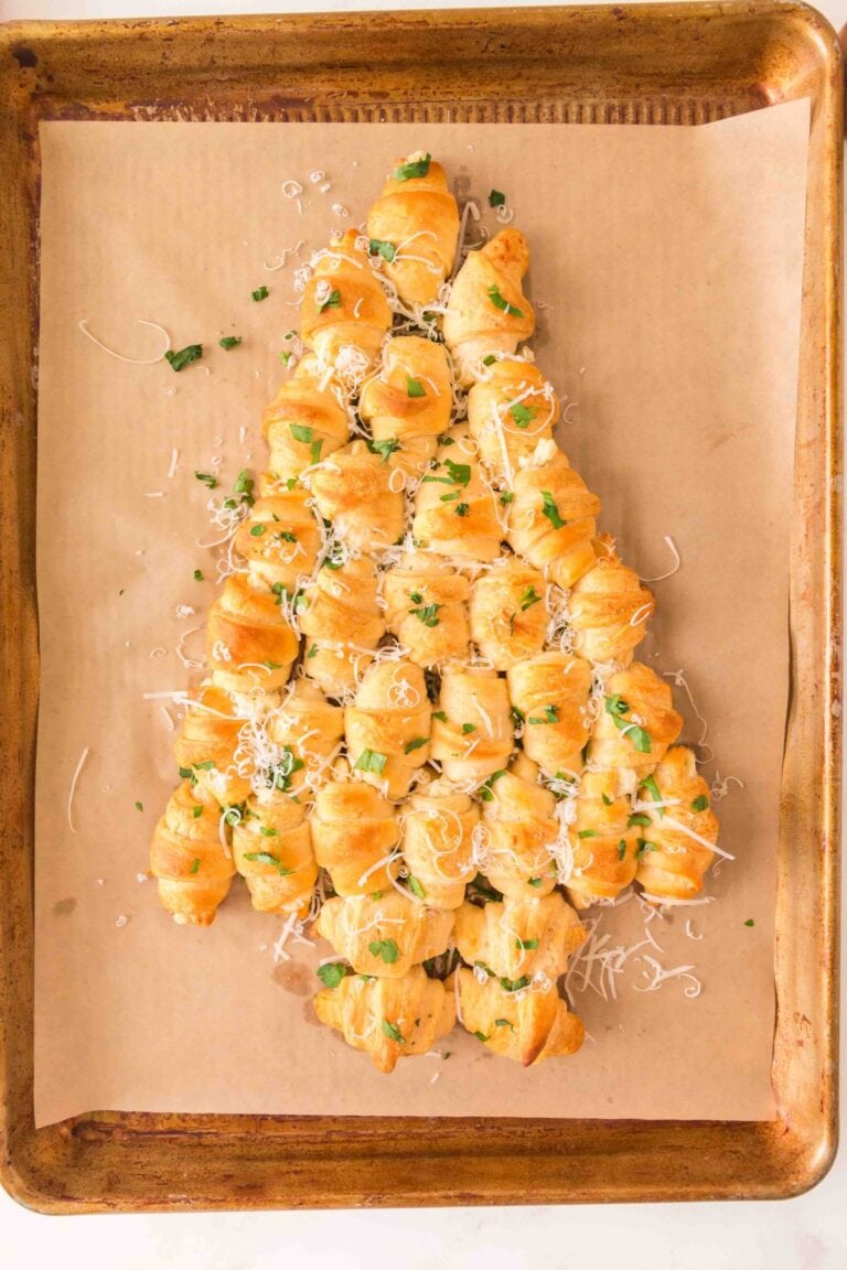 Christmas Tree Appetizer Baking Up Love